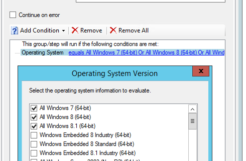 Prompting for Input During a Task Sequence
