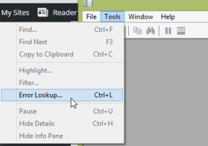 Translating Error Codes for Windows and Configuration Manager