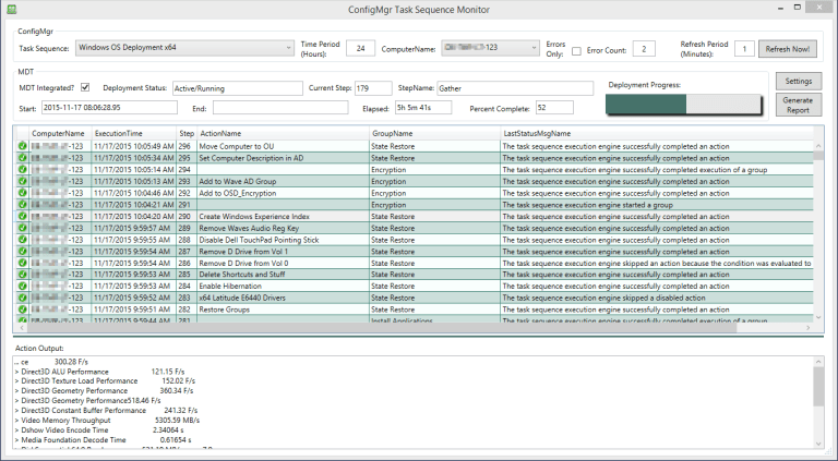 ConfigMgr Task Sequence Monitor