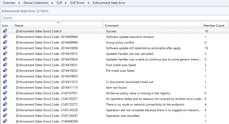 Create Collections for SCCM Software Update Installation Failures by ...