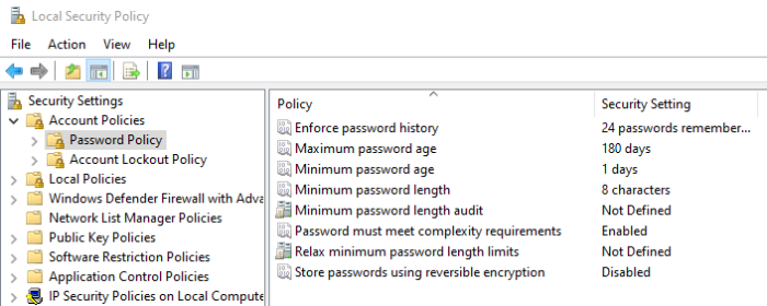 A case of the unexplained: Intune password policy and forced local ...