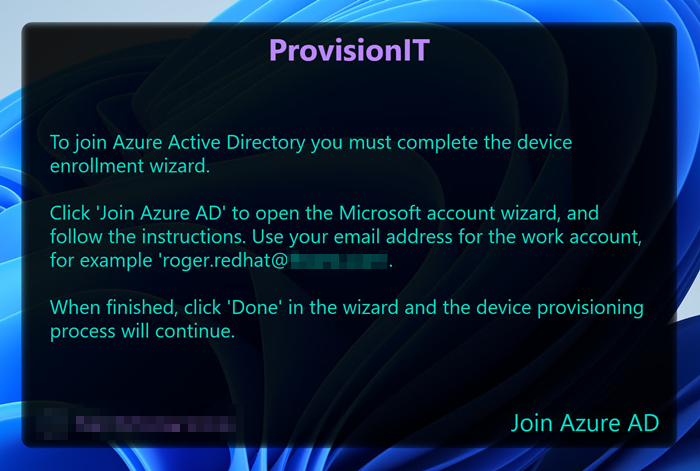 DIY Windows Provisioning – a Solution Example